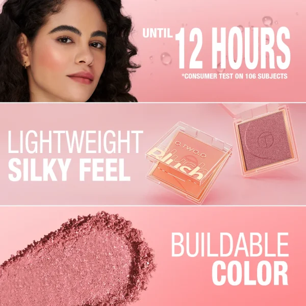 O.TWO.O SILKY GLOW POWDER BLUSH